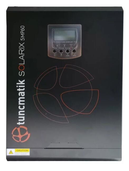 TEKNOVASYON ARGE TUNÇMATİK SOLARİX 5KW 5 KVA MPPT 80A 450V AKILLI ...